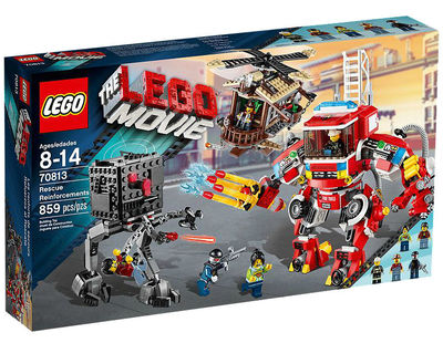 LEGO 70813 The Lego Movie RESCUE REINFORCEMENTS - Fire Truck, Mech, New ...