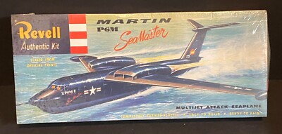Revell Martin P-6M Seamaster Plastic Model Kit H244 Factory Sealed | eBay
