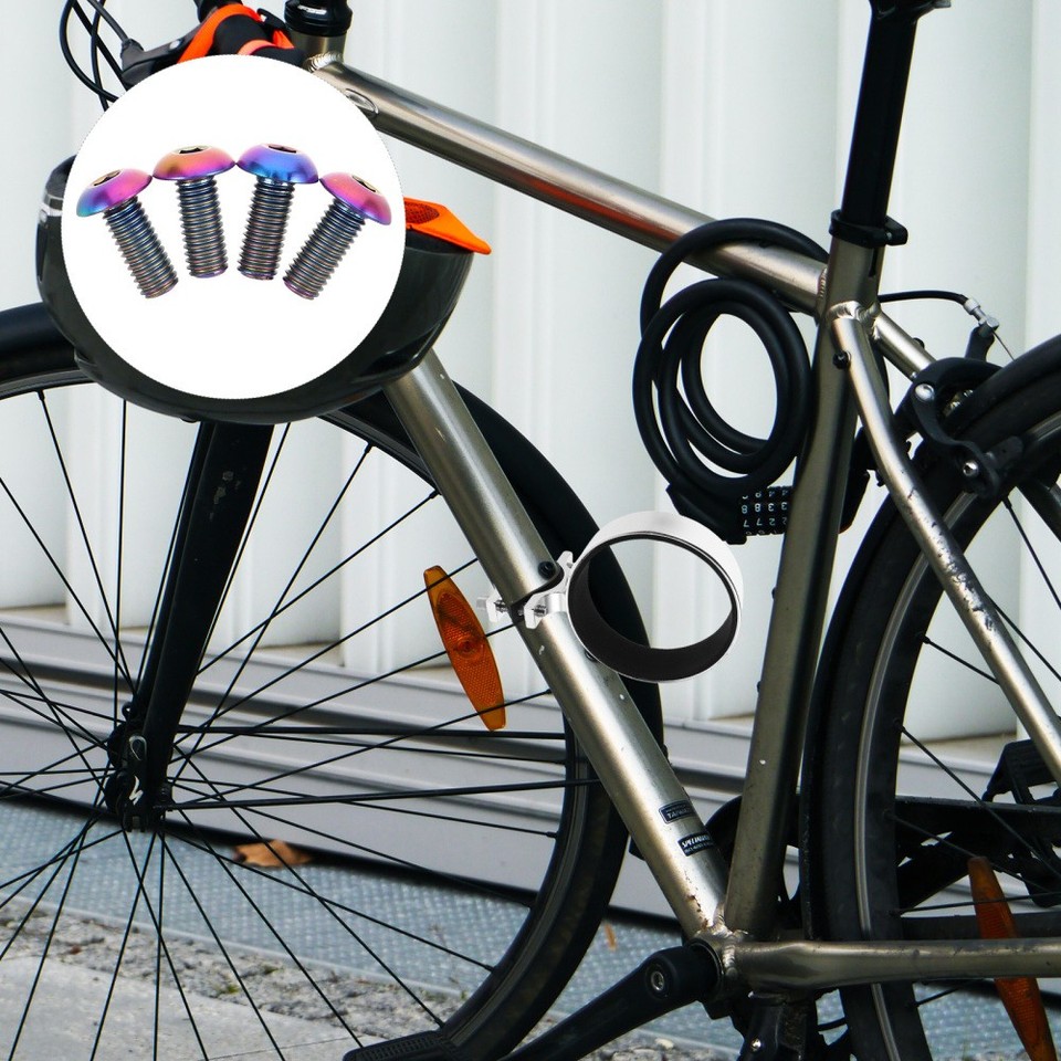 4 Pcs Bicycle Kettle Screws Bike Cup Holder Bolt Bolts for Water Cage ...