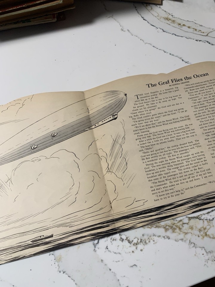 Vintage 1934 Streamline Modern Story Book! Rare 9 Stories Great Shape ...