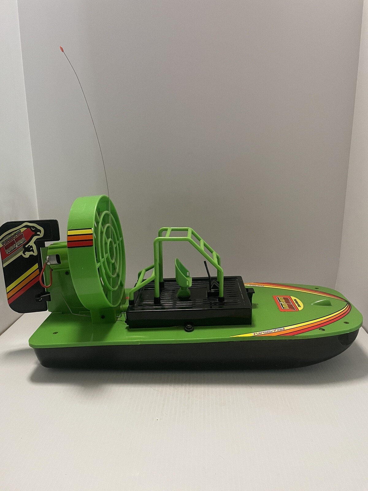 1987 JRL RC Turbo Fan Swamp Hawk Air Boat 1/10th Scale Hovercraft W ...