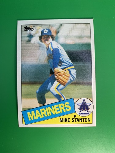 1985 Topps Mike Stanton #256 Seattle Mariners | eBay