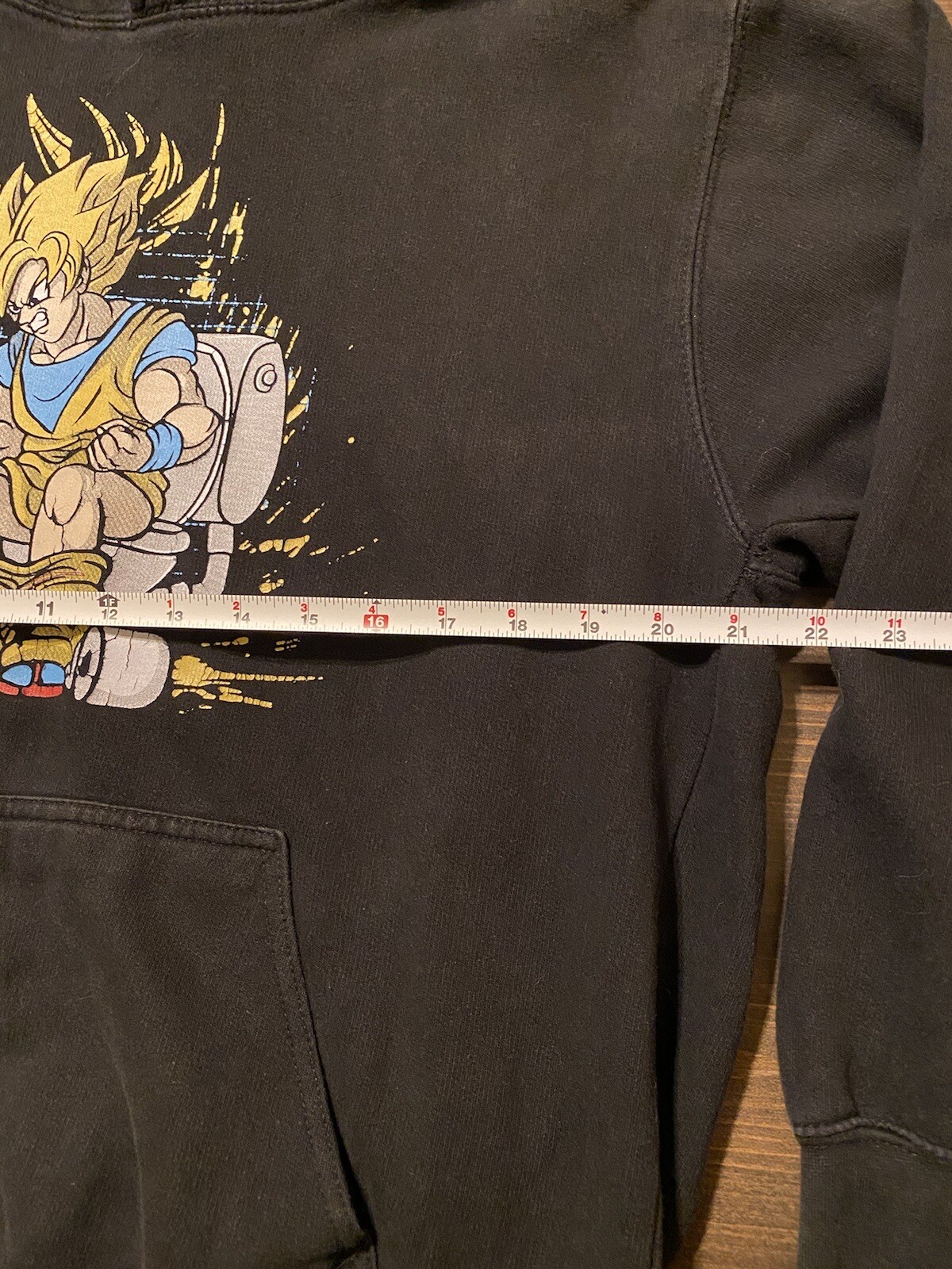 DBZ sweater Dragon Ball Z Goku Super Saiyan Crap Blac… - Gem