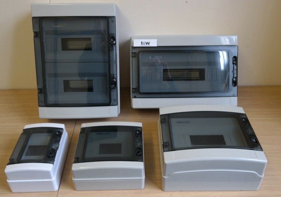 5/8/12 way Weatherproof Consumer Unit Enclosure RCD MCB RCB IP65 ...