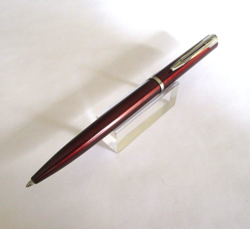 CAPTIVANT ET RAVISSANT STYLO BILLE WATERMAN APOSTROPHE ROUGE NEUF A341 ...