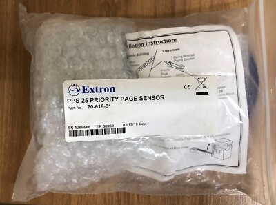 EXTRON PRIORITY PAGE SENSOR KIT 70-619-01, CABLE AND BOX ONLY! FOR PPS ...