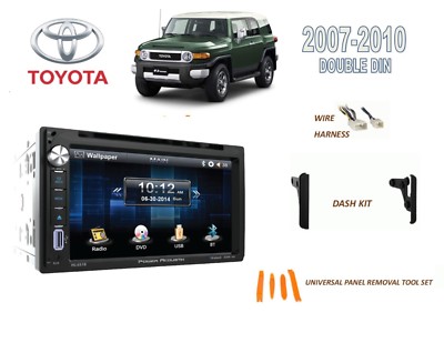 2007-2010 TOYOTA FJ CRUISER CAR STEREO KIT, BLUETOOTH TOUCHSCREEN DVD ...