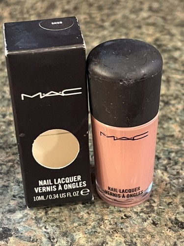 Mac Nail Lacquer~Snob~NIB~0.34 Oz~Full Size~Authentic~Read | eBay