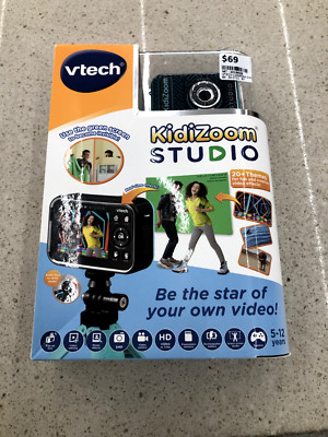 VTech Kidizoom Studio Kid's Digital Video Camera. BLUE. NEW IN BOX ...