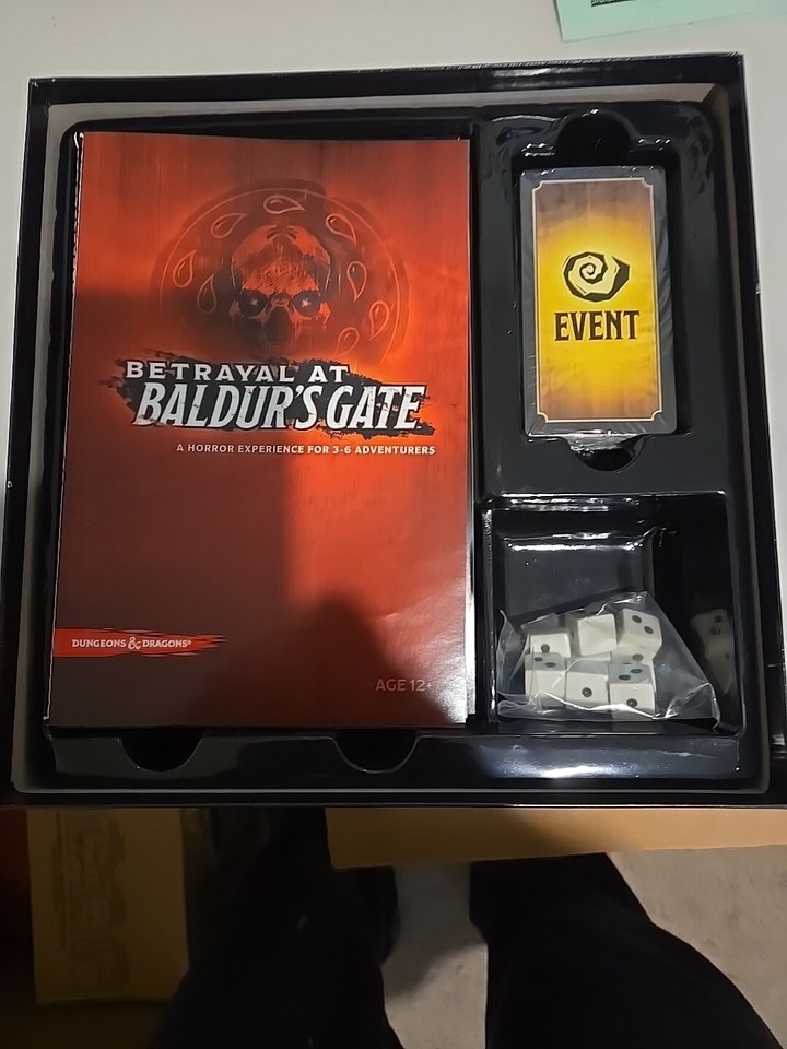 Avalon Hill Betrayal at Baldur's Gate Modular Board Game, Hidden ...