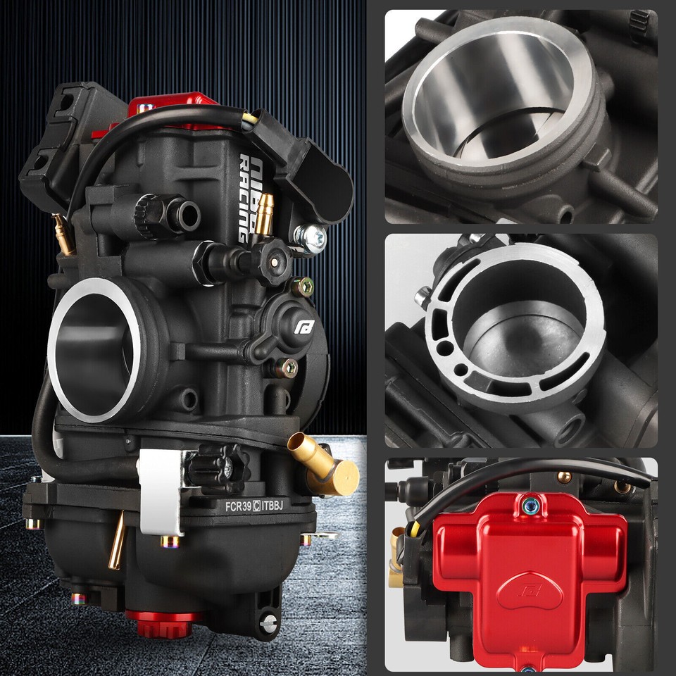 NIBBI FCR 39mm Racing Pre-Jetted Carburetor Carb For Suzuki DRZ400 ...