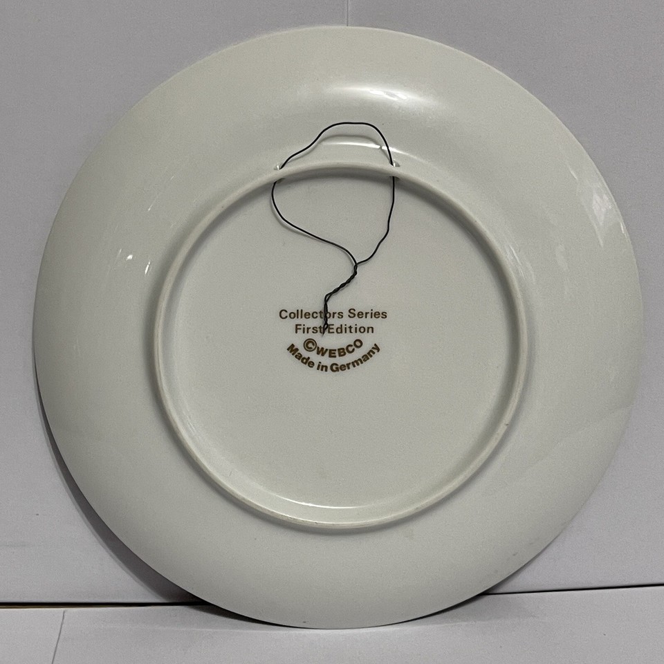 Vintage Schultz & Dooley Christmas 1990 Plate First Edition (no box) | eBay