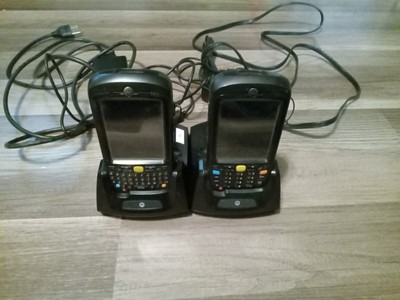 Motorola Handheld Scanners loy of 2 with charging caddy and power ...