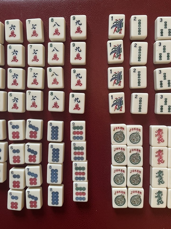 Vintage Mah Jongg Mah Jong Tiles Replacement You Choose The Tile | eBay