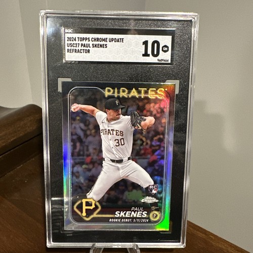 2024 Topps Chrome Update Paul Skenes Rookie Debut Refractor RC #USC27 ...