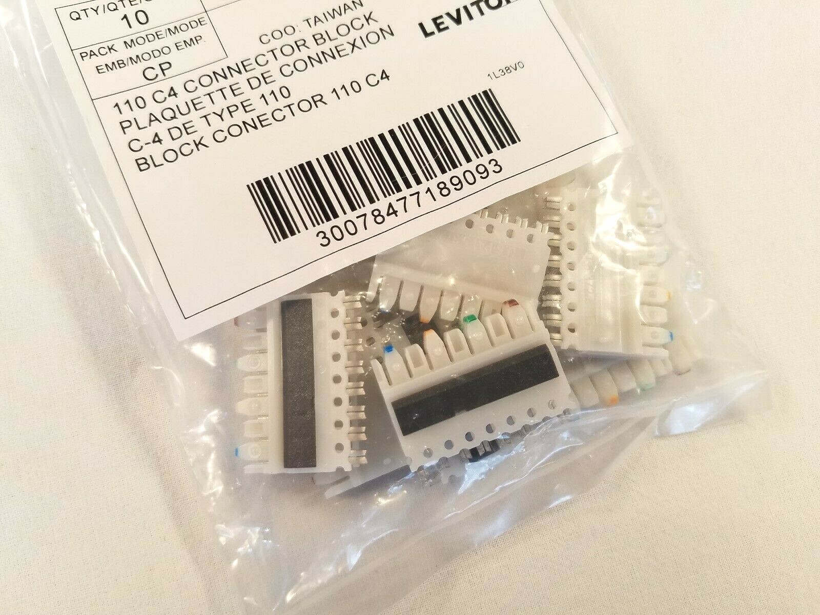 Leviton 110 C4 Connector Block 49104-idc for sale online | eBay
