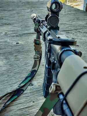 MARS QUICK-ADJUST RIFLE SLING - MINIMALIST 1" STRAP - 2 Point ...