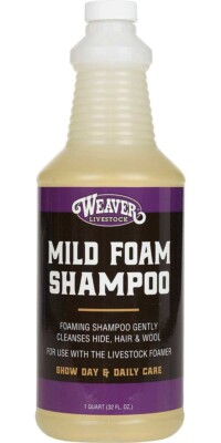 Weaver Livestock MILD FOAM SHAMPOO 32 oz. | eBay