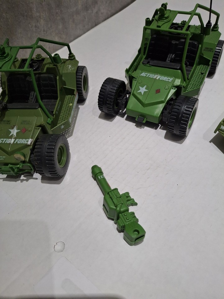 GI Joe Action Force Striker AWE Vehicles Incomplete and Tank | eBay UK