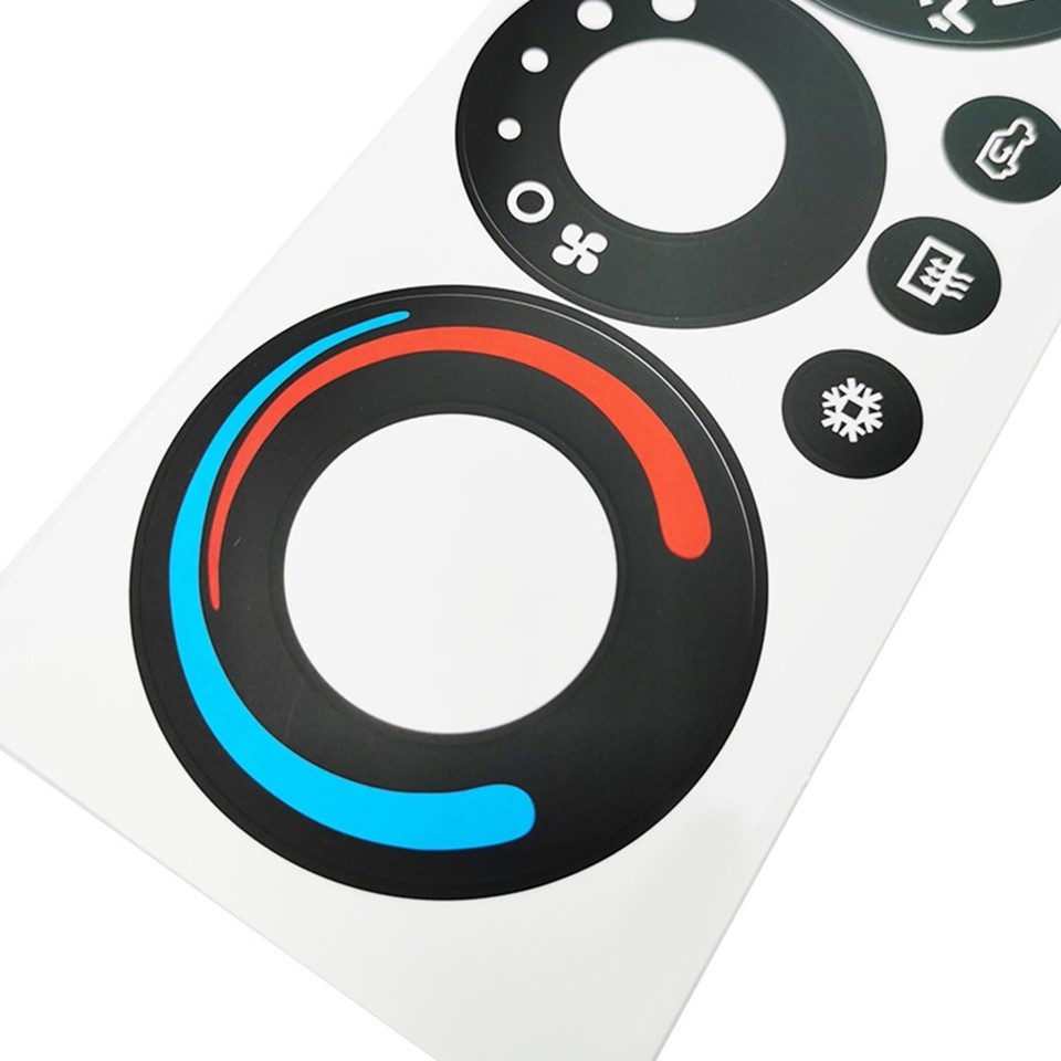 Push Button Repair Decal Sticker Vinyl for Pontiac Torrent 2005 2006 AC ...