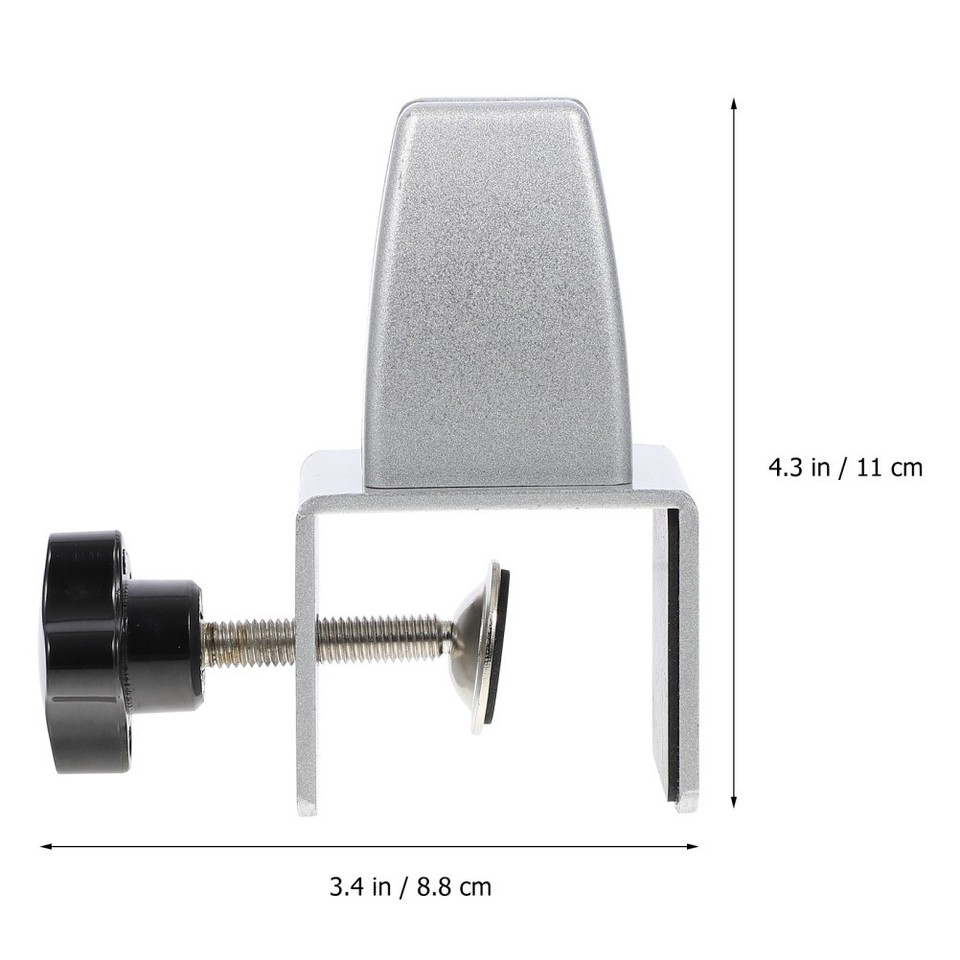 2 Count Desk Divider Clip Quick Release Clamp Small Clamps Heavy Duty ...