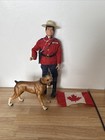 Gi Joe vintage 1964 AM Canadian Mountie & Brutus The Dog, Rare ...