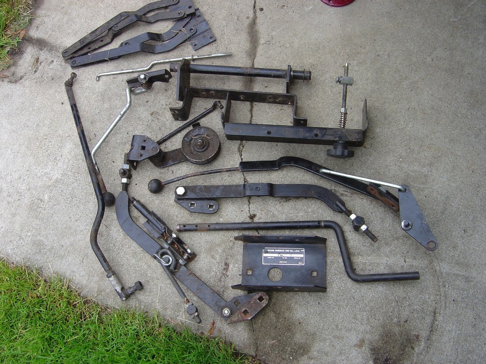 Craftsman riding mower msc parts 917.254630 12hp 38 inch deck brackets ...