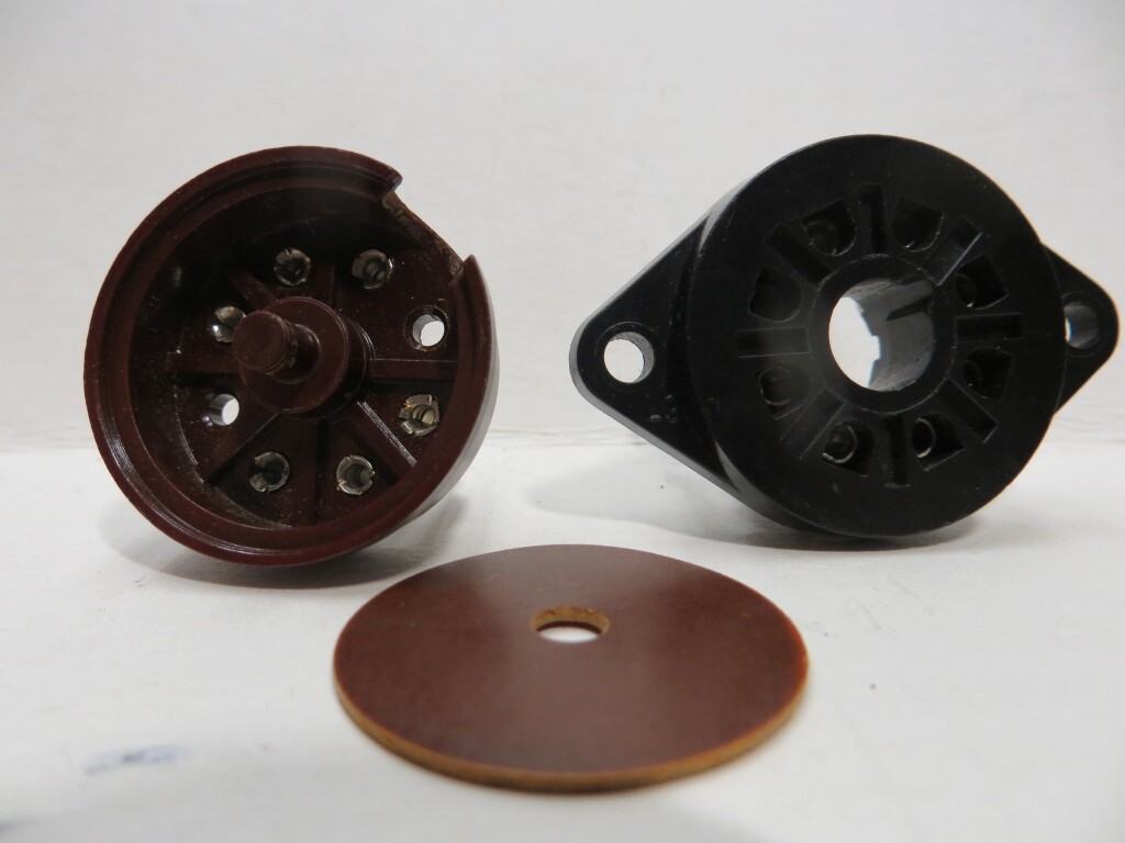 Vintage OCTAL PLUG and SOCKET 6 / 8 pin | eBay