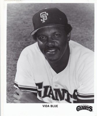 VIDA BLUE SAN FRANCISCO GIANTS TEAM ISSUED 8X10 PHOTO OAKLAND A'S ...
