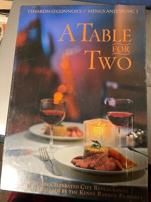 A Table for Two Cookbook and Music CD Sharon O’Connor’s Menu & Music | eBay
