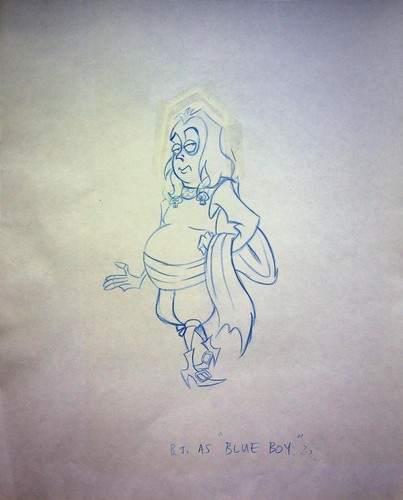 Beetlejuice 1989 Production Chris LaBonte Hand Drawn Character Model ...