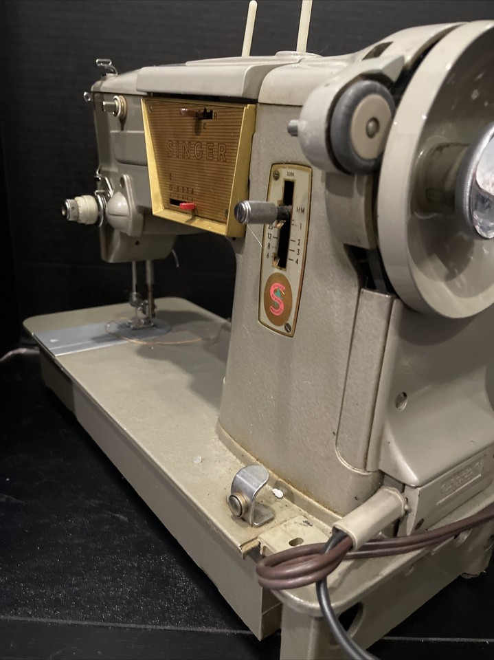 VINTAGE SINGER SEWING MACHINE 13608M WORKS | eBay