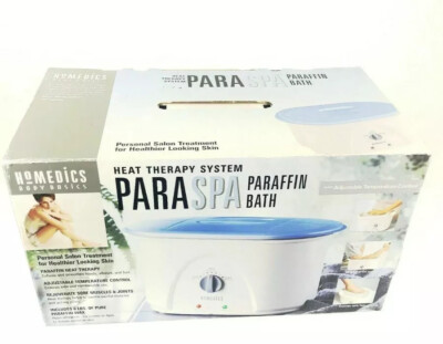 HoMedics Paraspa Heat Therapy System PAR-200 Paraffin Wax Bath - New in ...