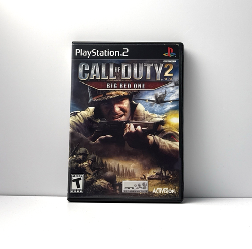 Call of Duty 2: Big Red One PlayStation 2 PS2 Mint Disc CIB Refurbished ...