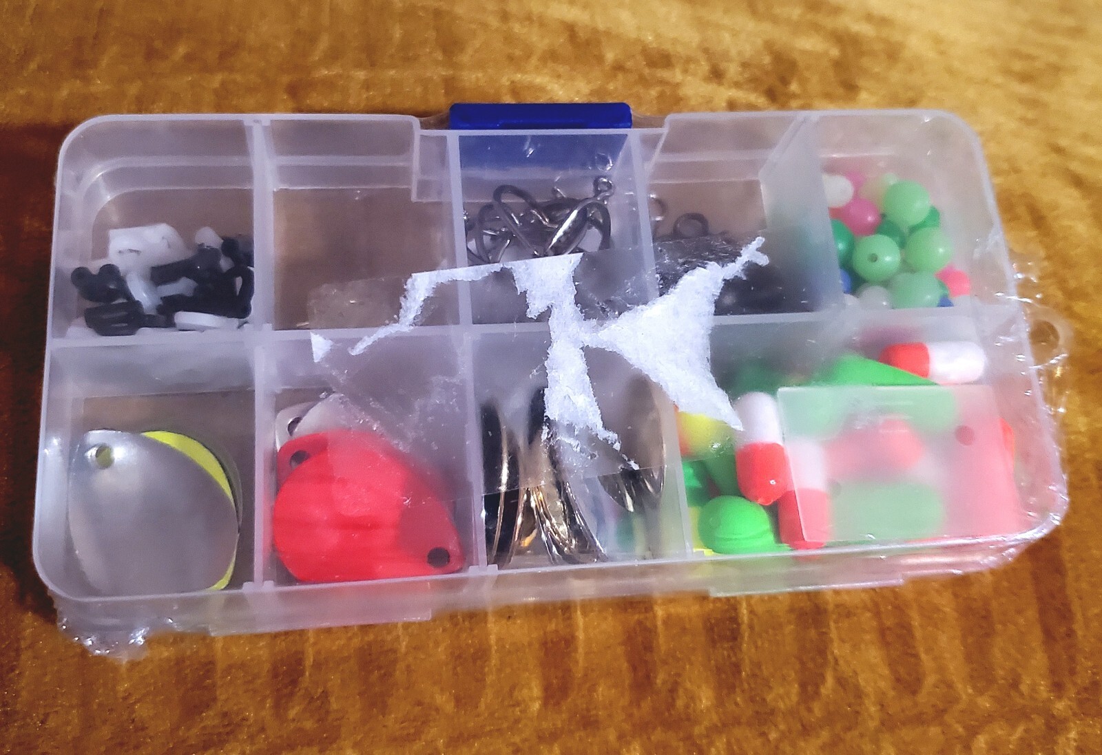 Walleye Rig DIY Making Kit Spinner Blades Floats Crawler Harness Beads ...