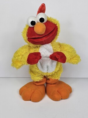 Sesame Street Chicken Dance Elmo Singing Dancing Elmo Fisher Price 2001 ...