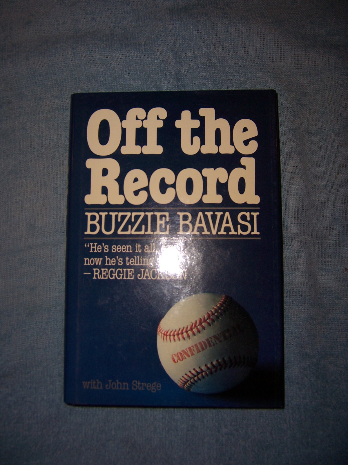 OFF THE RECORD by Buzzie Bavasi/1st ed/HCDJ/History/Sports/Baseball | eBay