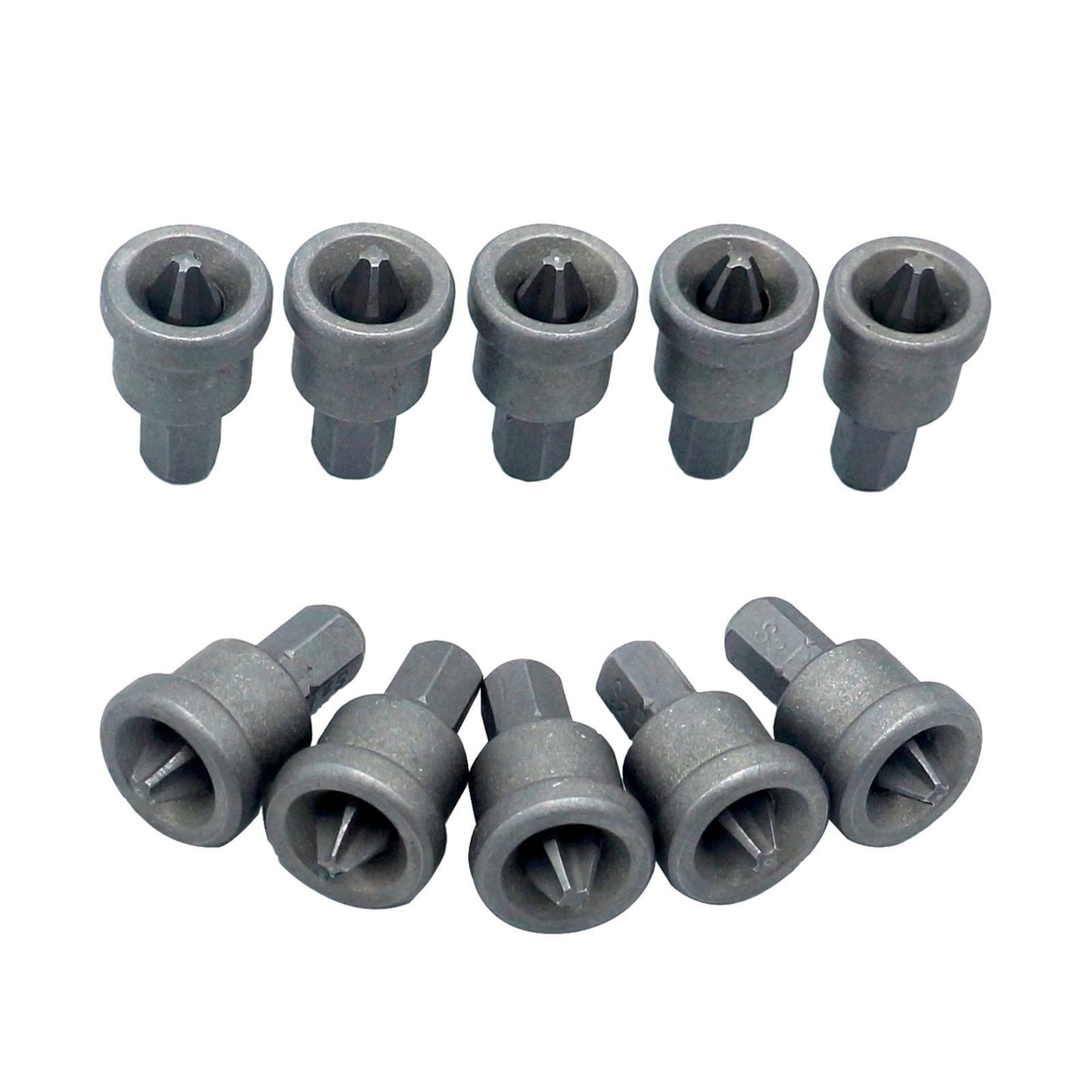 10pc Drywall Dimpler Drill Bit Set For Ph2 S2 Plasterboard Philips ...