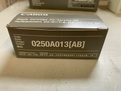 Canon Staple Cartridge D3 0250A013 [AB] | eBay