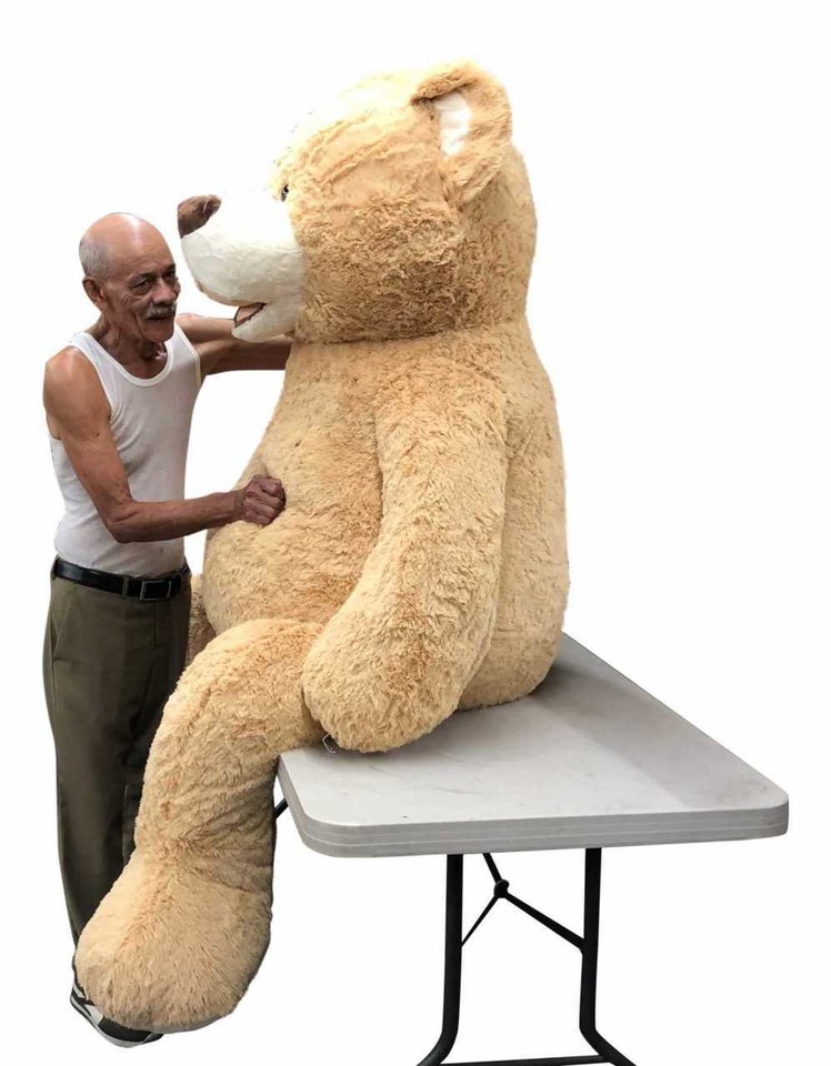 Big Plush® Giant 7 Foot Teddy Bear 84 Inches 214 cm Soft Huge Stuffed ...
