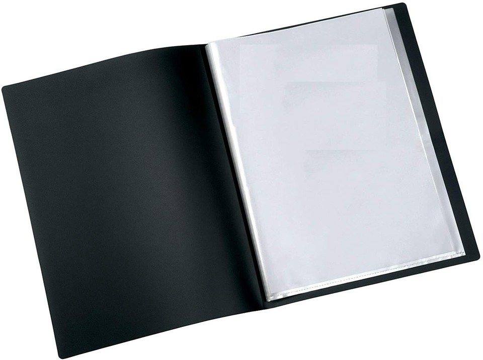 A5 Display Book 40 Pocket Portfolio Presentation Folder Flexi Cover ...