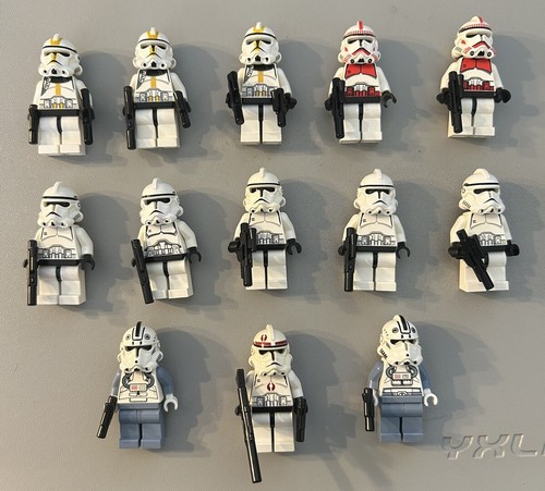 LEGO Clone Trooper Lot OG Phase 2/Pilot/327th/Shock/Recon/Speeder Bike ...
