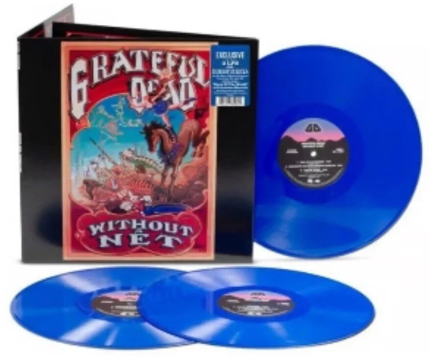 GRATEFUL DEAD Without A Net Live 3 SET LP Blue Vinyl NEW SEALED | eBay