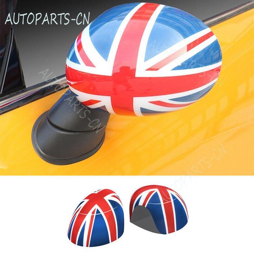 For Mini Cooper Clubman F54 Blue Red Car Rearview Mirror Cover Trim ...