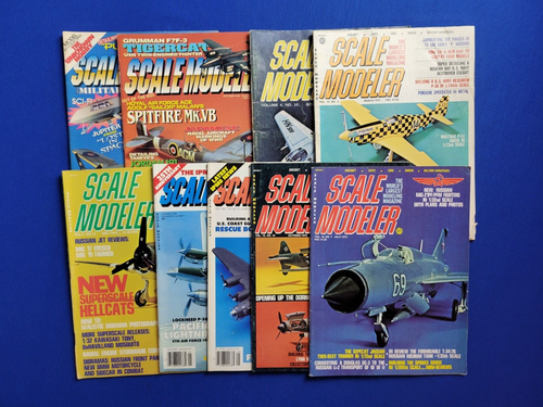 Lot of (9) Scale Modeler Magazines | eBay