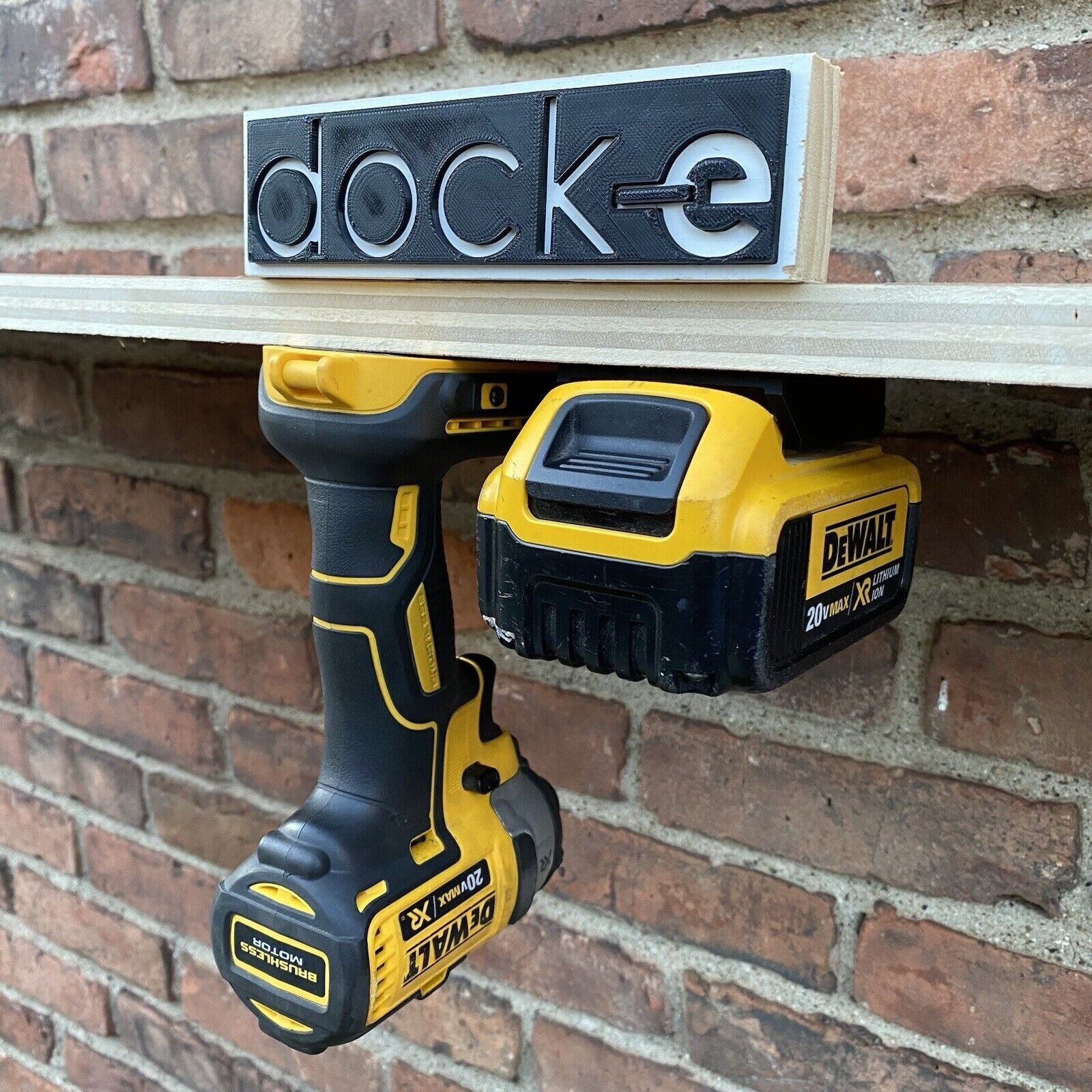 6X - DeWALT TOOL Mount Adapter Dock Holder for 20v Lithium-Ion Drill ...