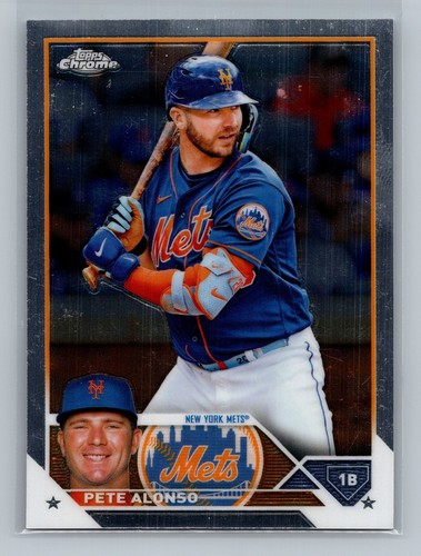 2023 Topps Chrome #75 Pete Alonso New York Mets | eBay