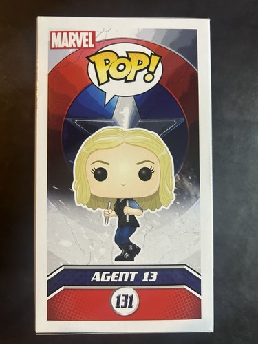 Funko Pop Agent 13 #131 Captain America Civil War Vinyl Figure | eBay