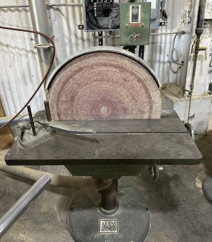 Max Universal,24 Inch Disk Sander 230/460V | eBay