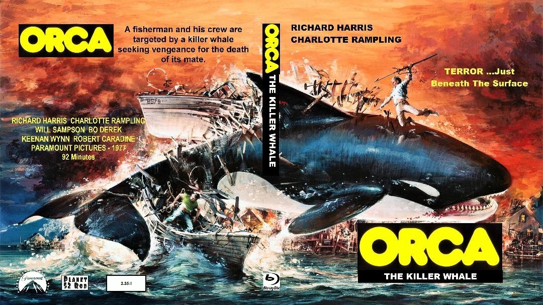 Orca 1977 1080p Bluray Adventure Classic In 5 1 Sound Ebay